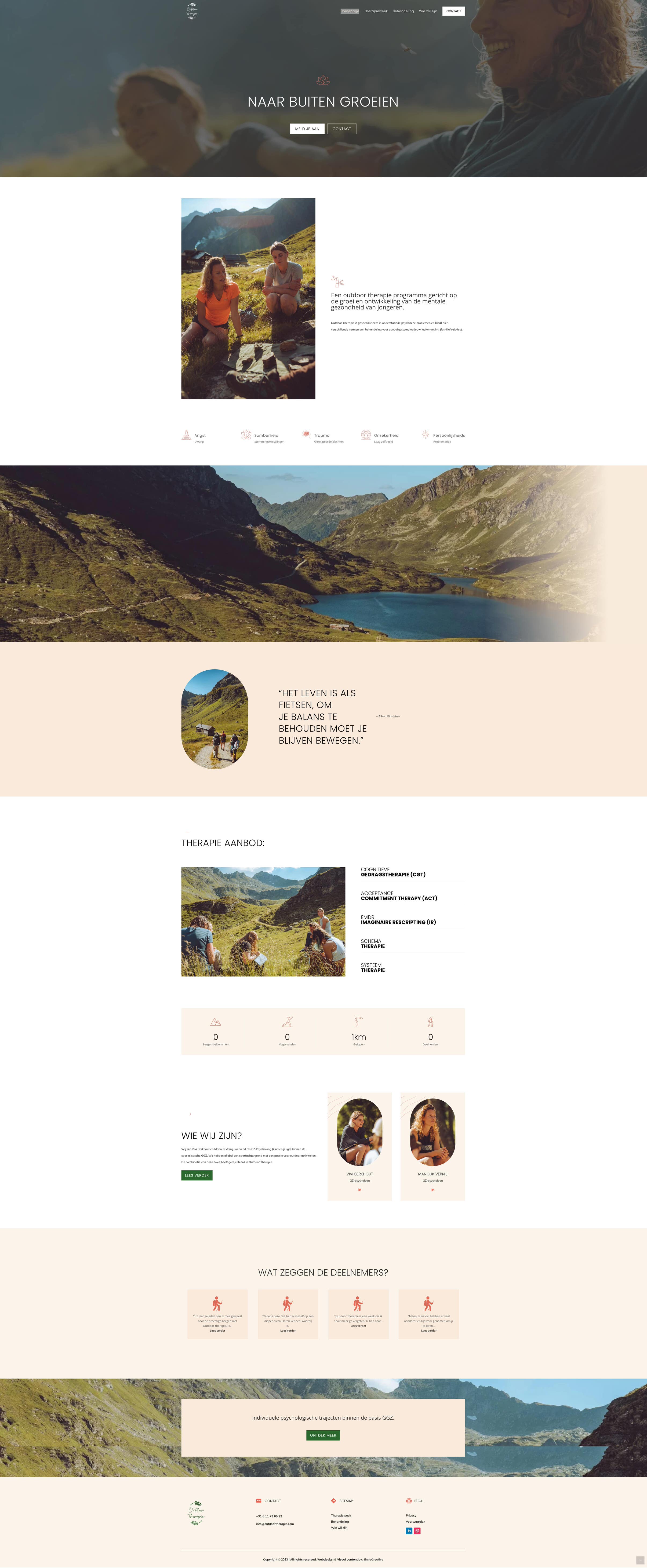 Outdoor Therapie - SircleCreative